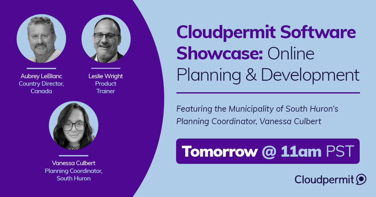 Cloudpermit Software Showcase: Online Planning & Development